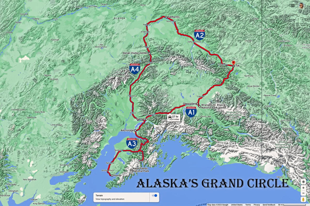 Alaska Road Trip: Driving Alaska’s Grand Circle | rcquinn.com